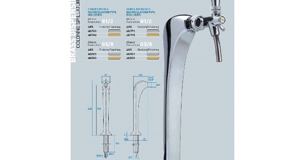 BEER ARM “FALCON" 1 TAP酒柱